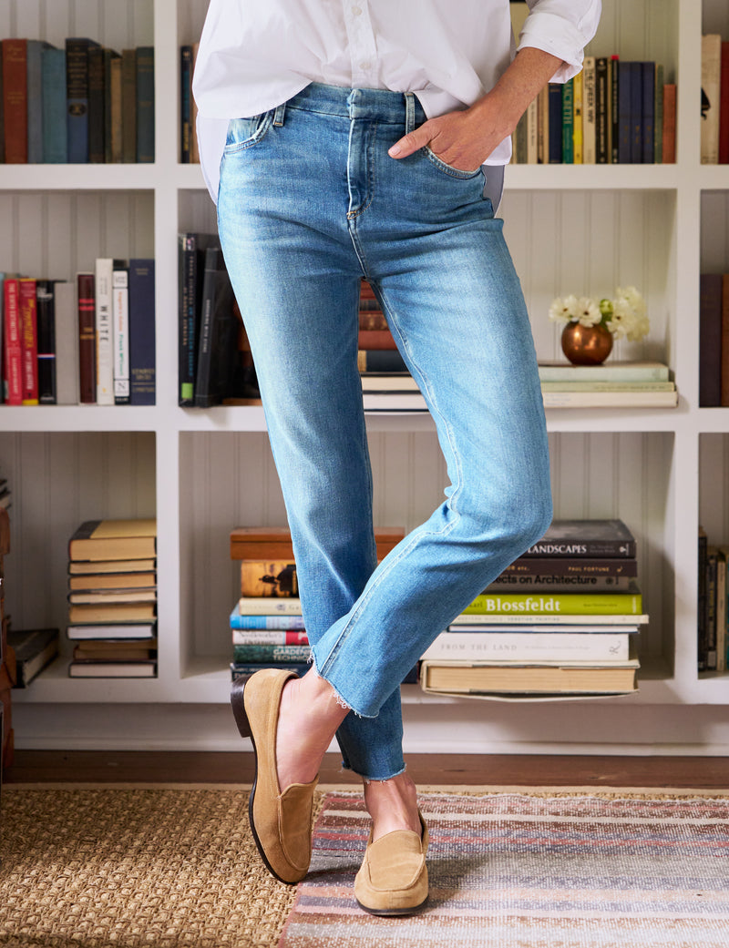 Derry, F&E Signature Jean, Blue Wash | Frank & Eileen