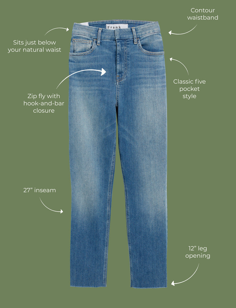 Derry, F&E Signature Jean, Blue Wash | Frank & Eileen
