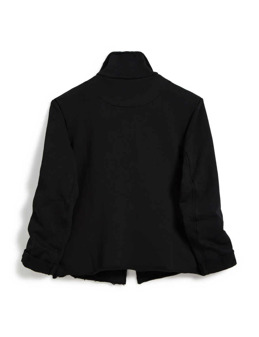 Mini Belfast, Crop Peacoat, Black | Frank & Eileen